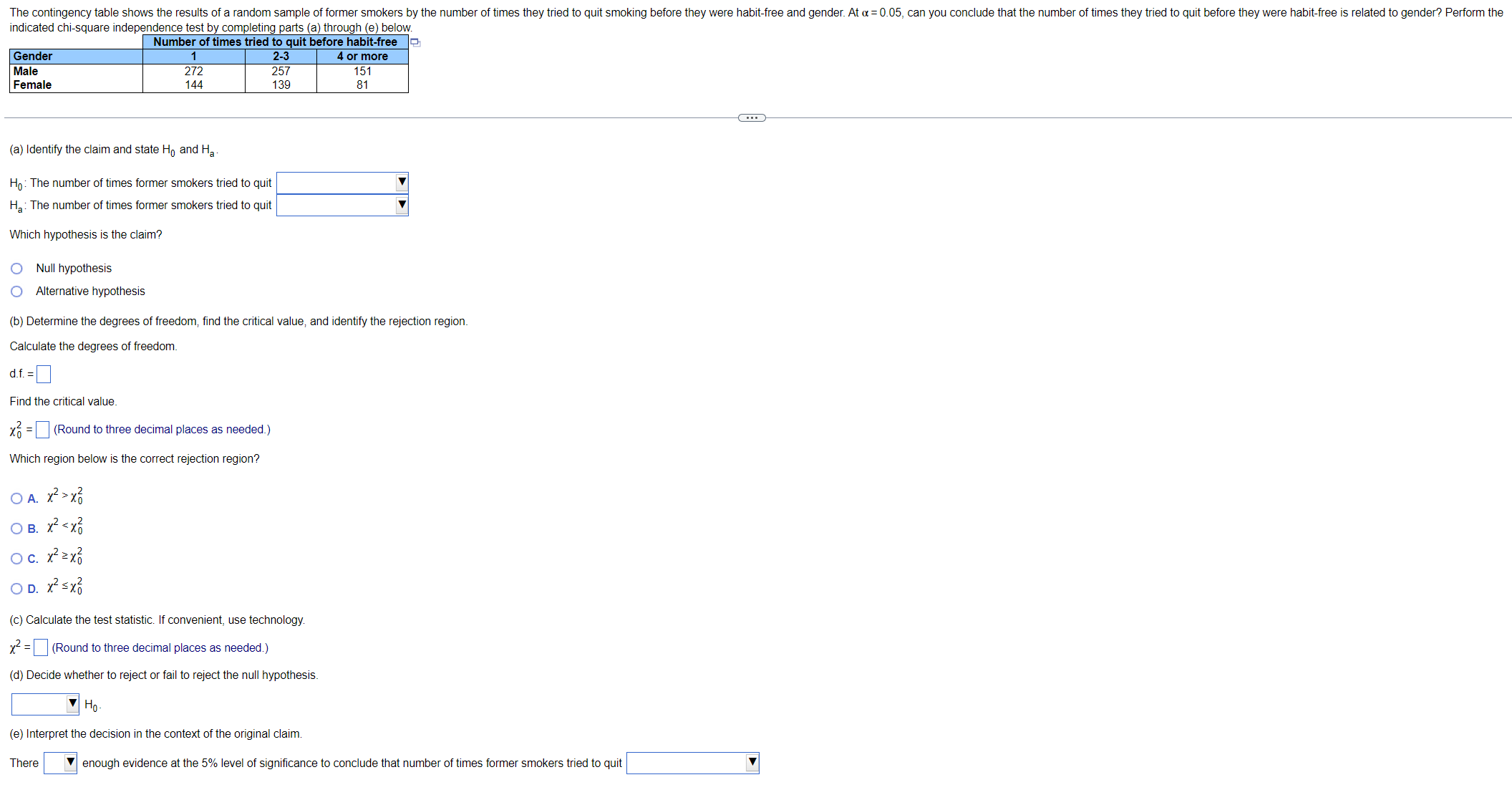 Solved (a) Identify the claim and state \\( \\mathrm{H}_{0} | Chegg.com