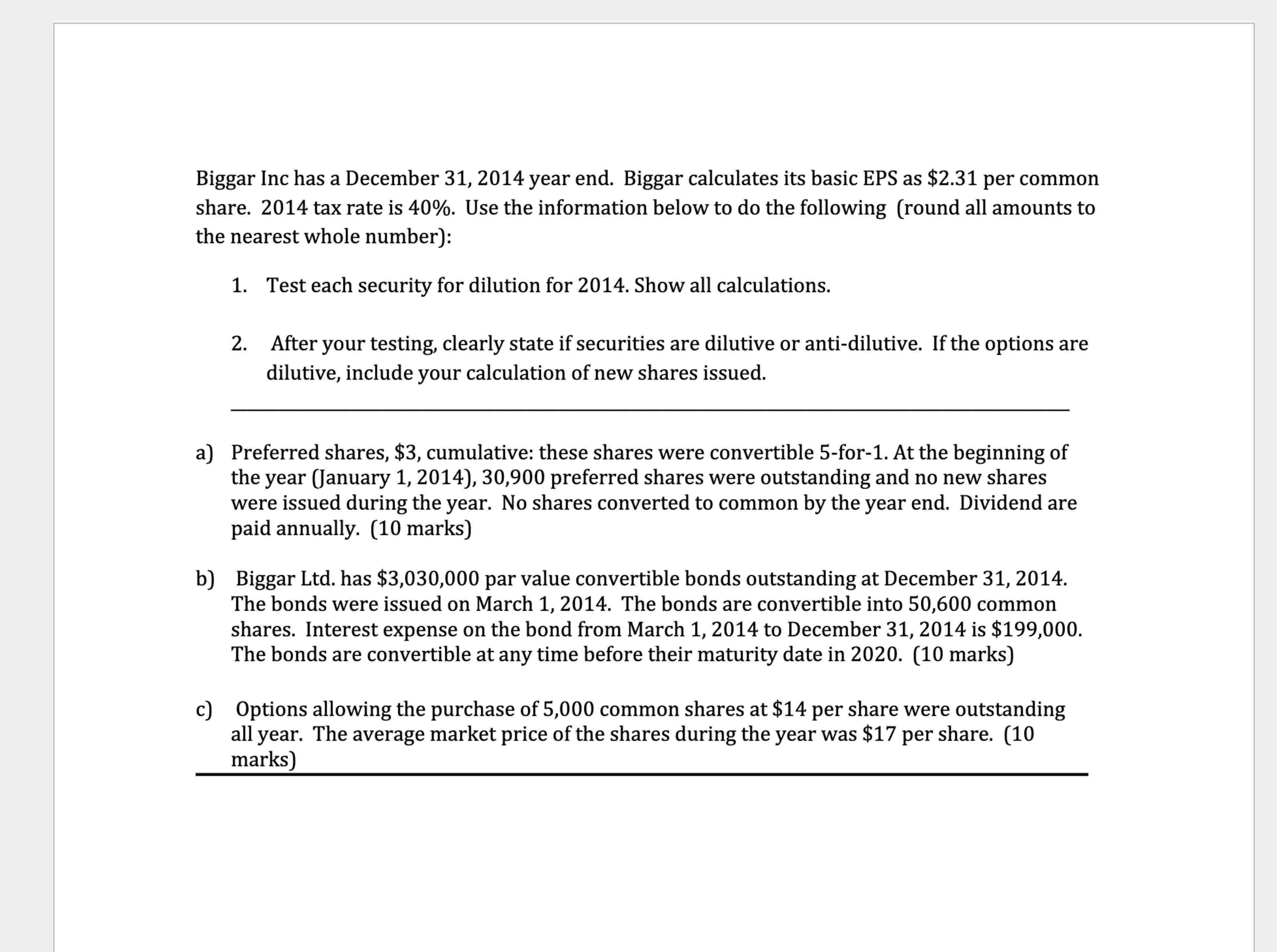 Solved Please answer all points clearly following all | Chegg.com