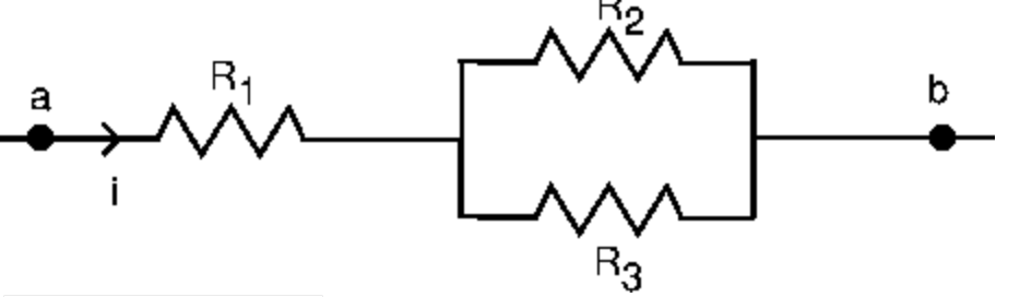 Solved Circuit below, the voltage difference Va-Vb= 1.800 V | Chegg.com