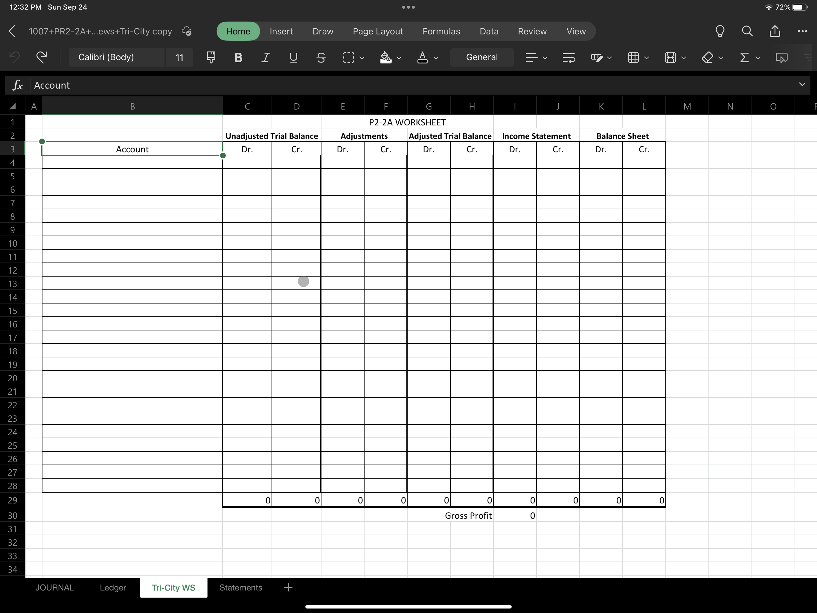 Solved For Tuesday do the problem below. The attached Excel | Chegg.com