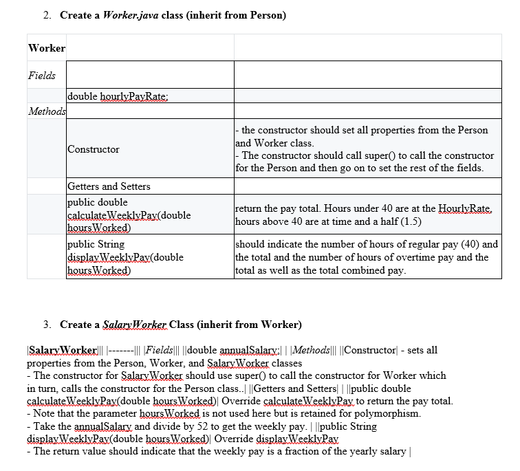 Solved Instructions 7 1 Create Person Class In Accordance 