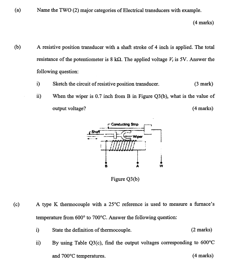 Solved (a) (b) (c) Name the TWO (2) major categories of | Chegg.com