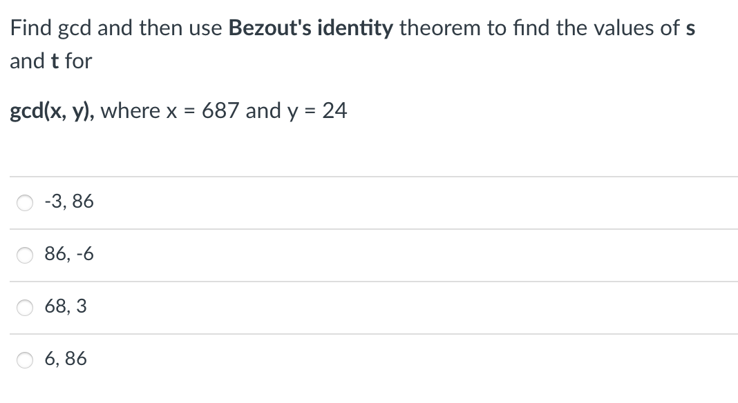 Solved Find gcd of a=236 and b=18 by using Euclid algorithm. | Chegg.com