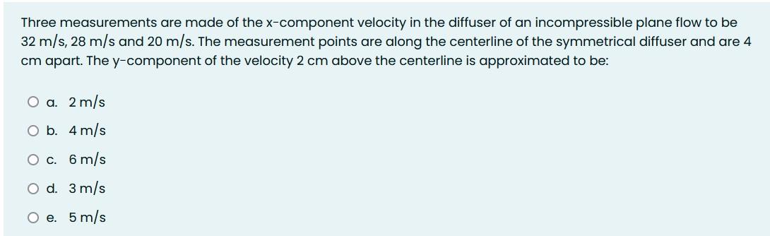 Solved Three measurements are made of the x-component | Chegg.com