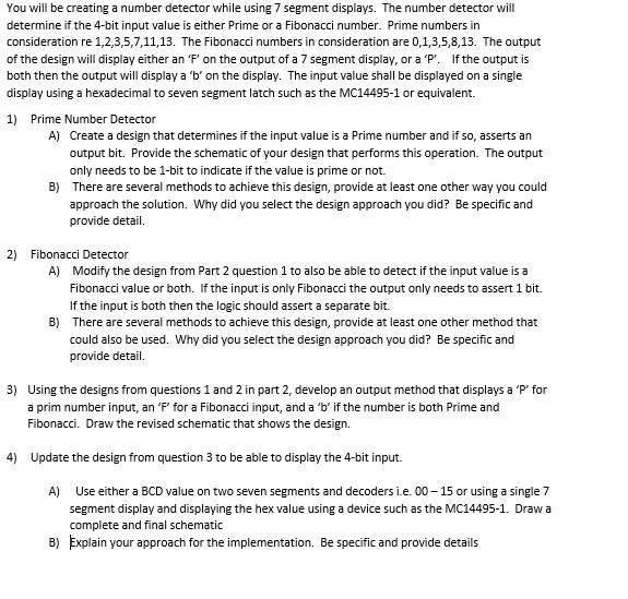 You will be creating a number detector while using 7 | Chegg.com