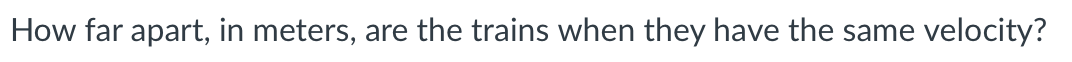 Solved On two parallel tracks, moving subway train A passes | Chegg.com