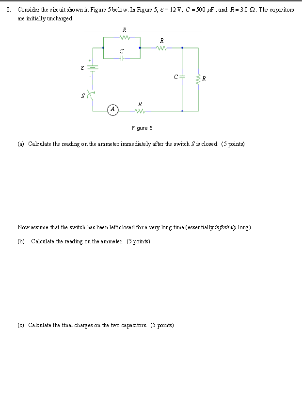 8. Consider the circuit sho m in Figure 5 be low. In | Chegg.com