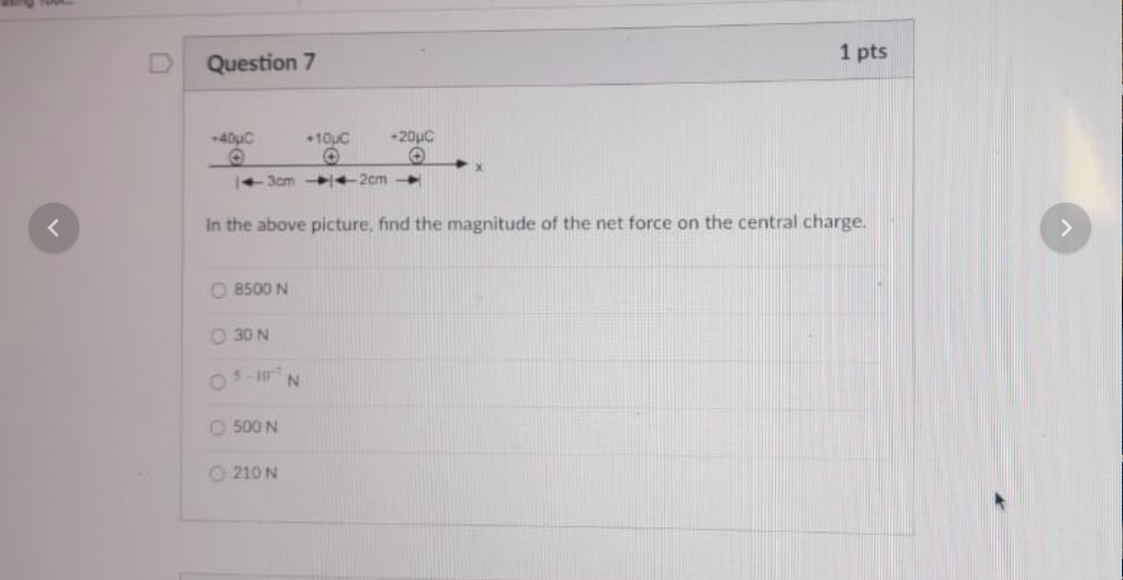 Solved Question 7 1 pts -40C 104C -20uc 13cm-2cm-