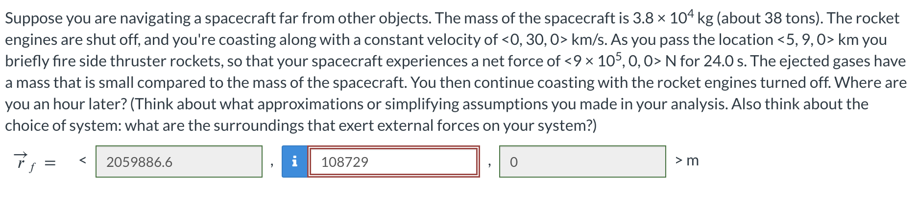Solved Suppose you are navigating a spacecraft far from | Chegg.com