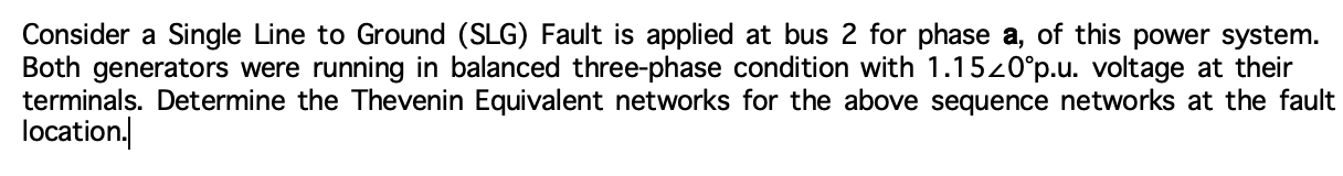 Solved Ience) for the above power system and show all | Chegg.com