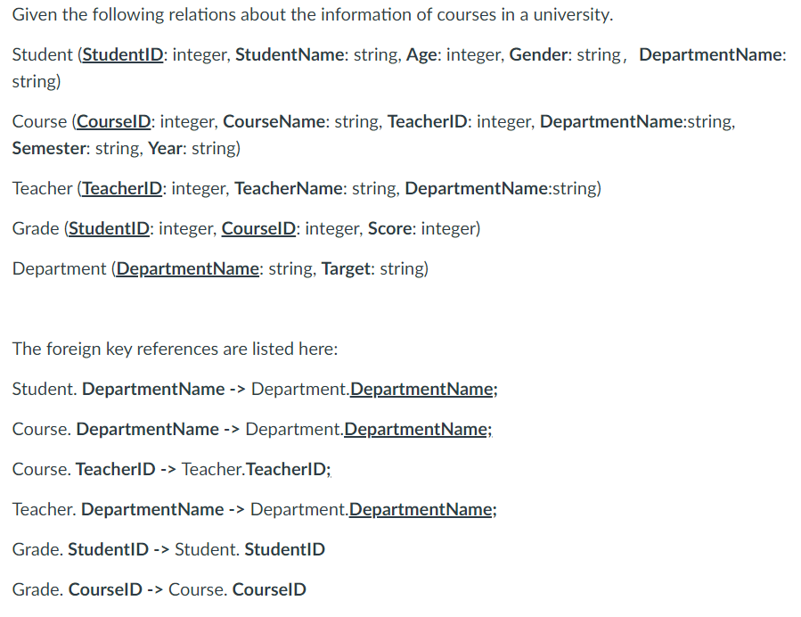 Solved Given the following relations about the information | Chegg.com