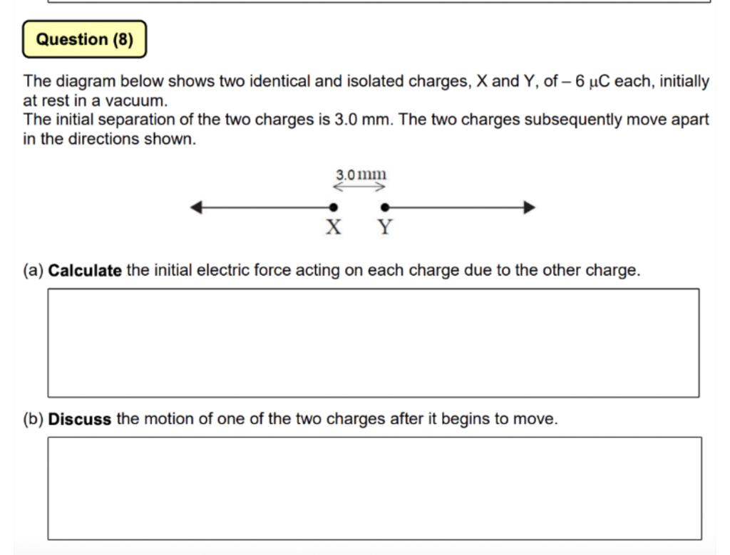 Solved The diagram below shows two identical and isolated | Chegg.com