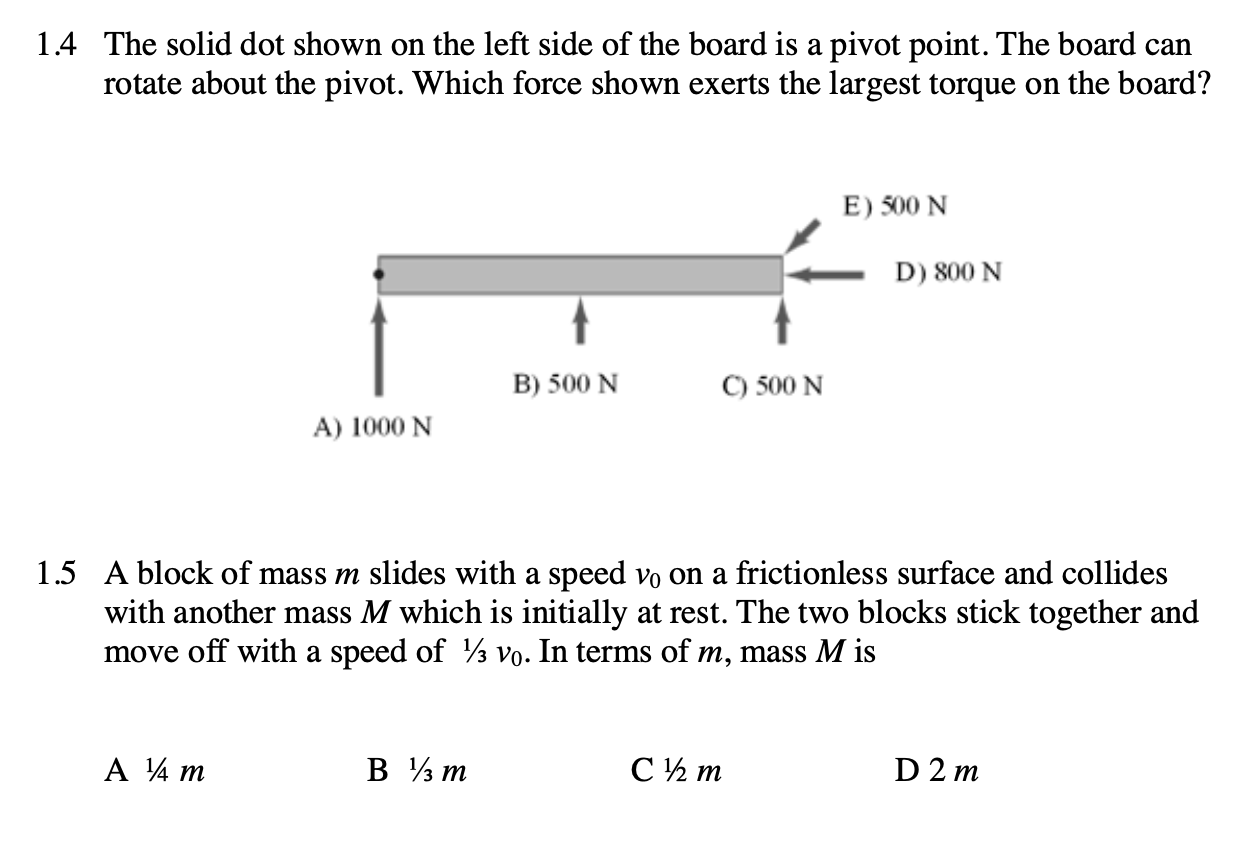 Solved 1.4 The solid dot shown on the left side of the board | Chegg.com