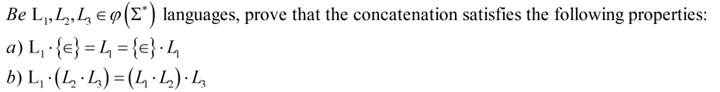 Solved BeL1,L2,L3∈φ(Σ∗) languages, prove that the | Chegg.com