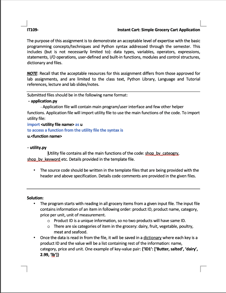 programming language is python. make it look like | Chegg.com
