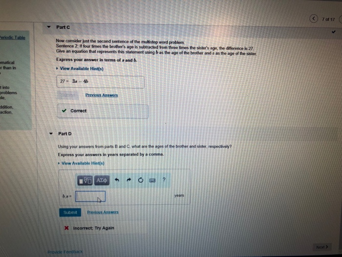 Solved Word problems are more complicated with two or more | Chegg.com