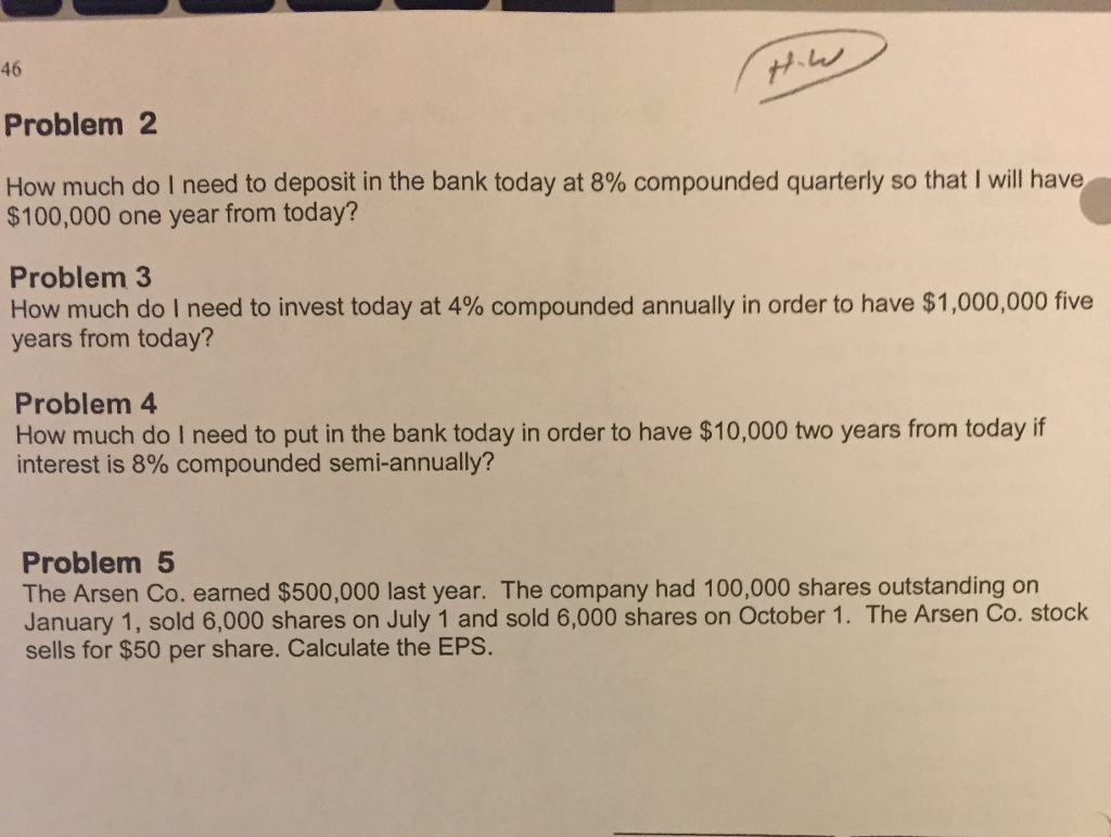 Solved 45 Module 3 Homework Declan, Inc. Listed below are | Chegg.com