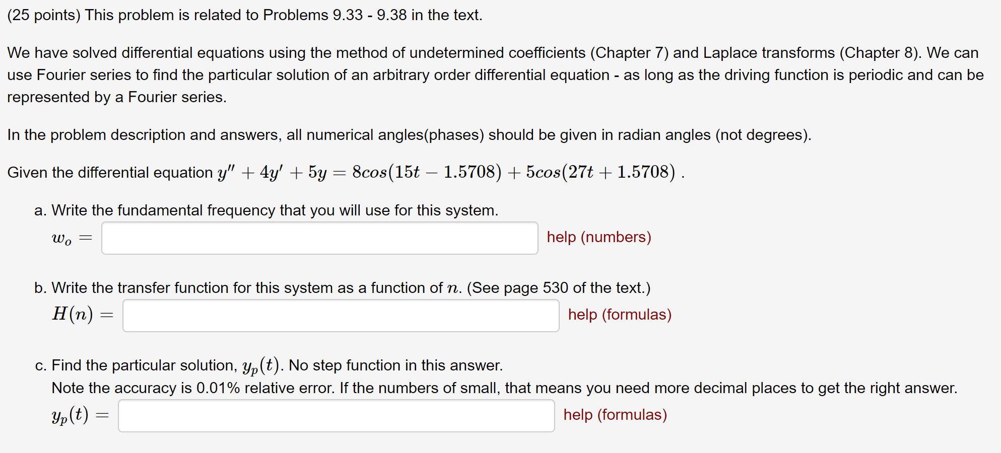 Solved (25 points) This problem is related to Problems 9.33 | Chegg.com