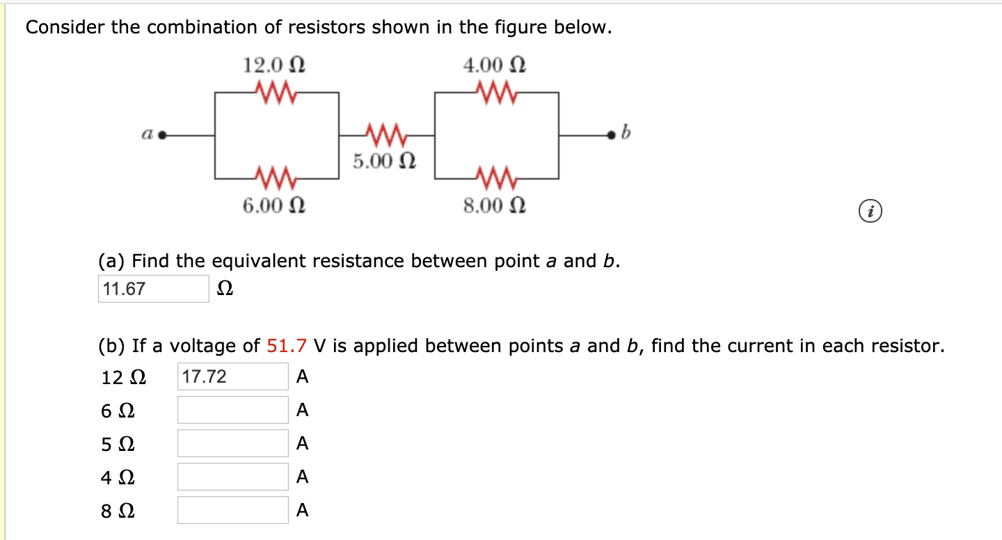 Solved Consider the combination of resistors shown in the | Chegg.com
