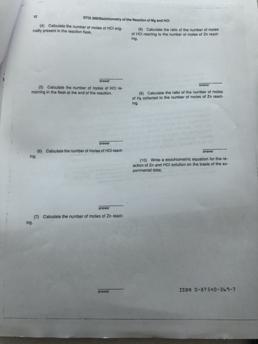 Solved Pre-Laboratory Assignment 1. Read TECH 191, The Gas | Chegg.com