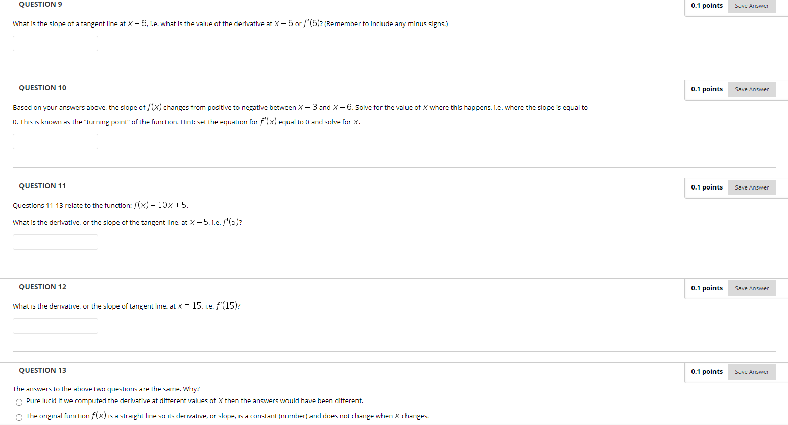 Solved Question 1 01 Points Save Answer For Questions 1 6 