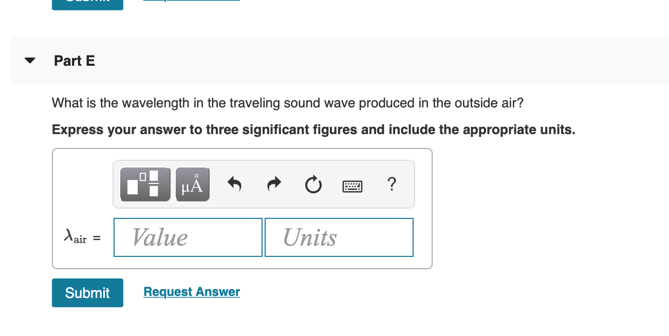 Solved An open organ pipe emits C (262 Hz ) when the | Chegg.com