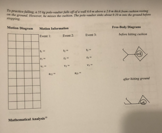 Solved The motion of six identical objects is represented by | Chegg.com