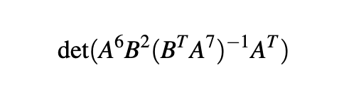Solved Let A and B be n×n matrices with det(A) = 3 and | Chegg.com