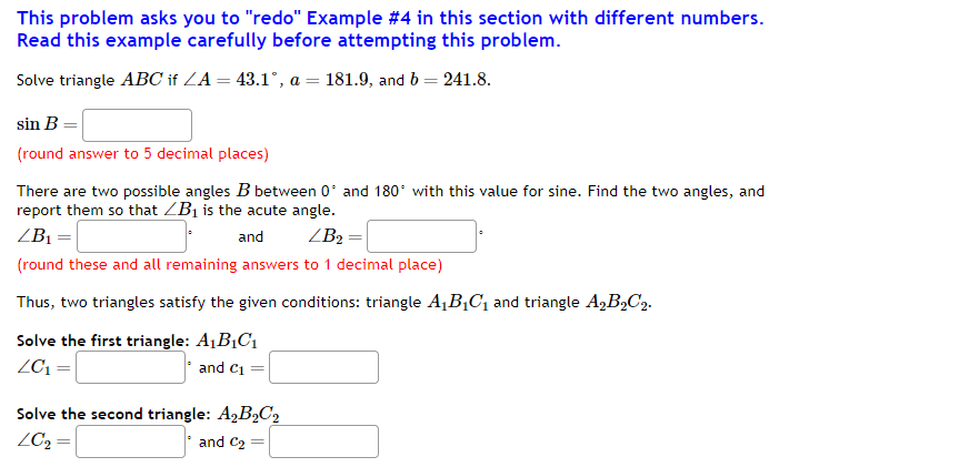 Solved This problem asks you to "redo" Example \#4 in this | Chegg.com
