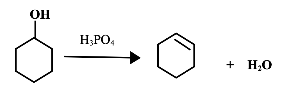 Solved The synthesis of cyclohexene (C6H10) was performed by | Chegg.com