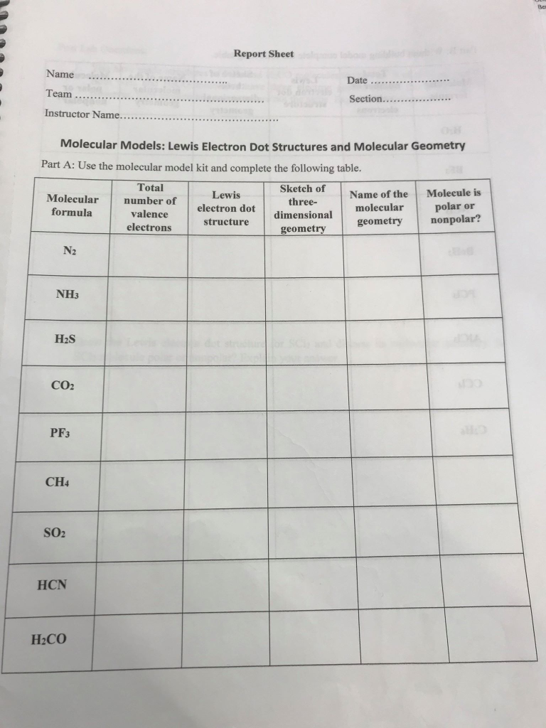 Solved Ber Report Sheet Name Team Instructor Name Date. | Chegg.com