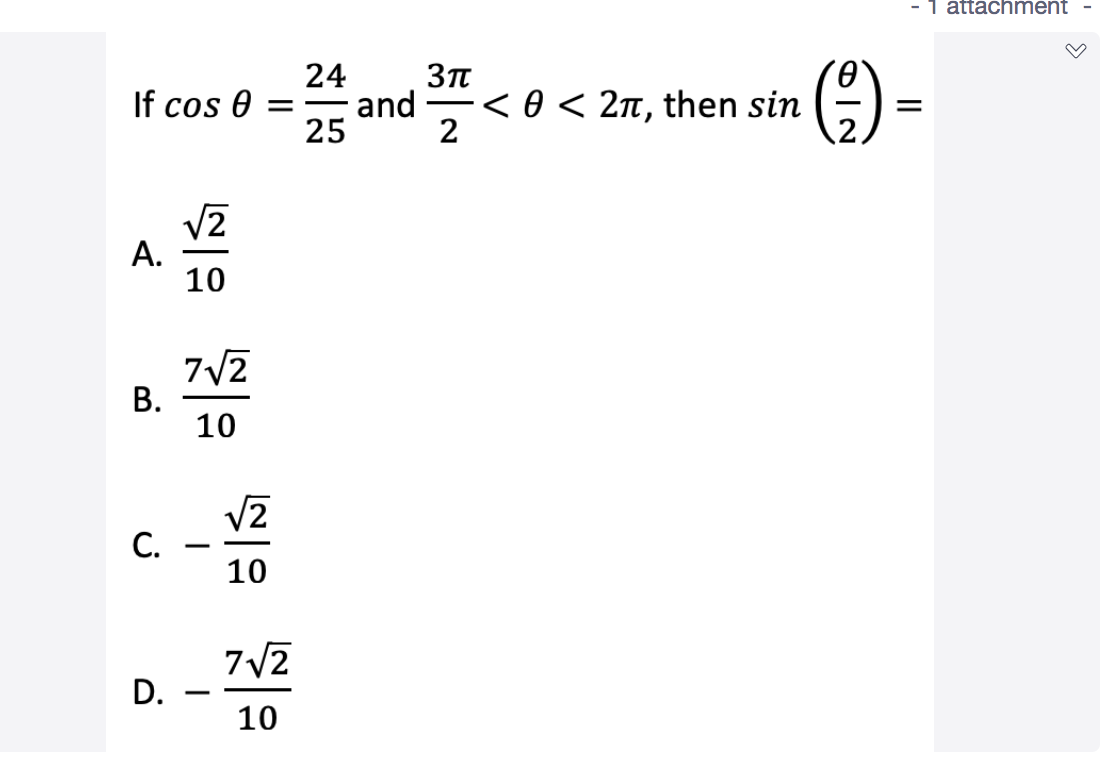 Solved If cos 0 -- 24 Зп and