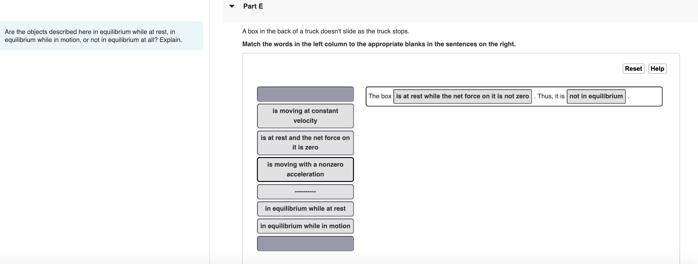 Solved MAIN QUESTION: Are the objects | Chegg.com