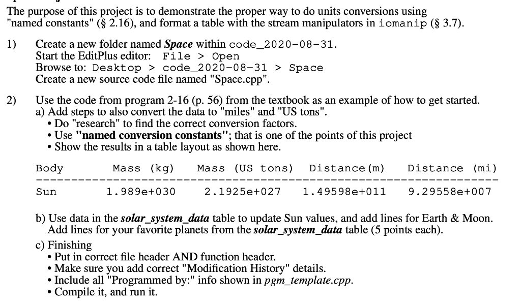 You will learn to control the way cout displays E | Chegg.com