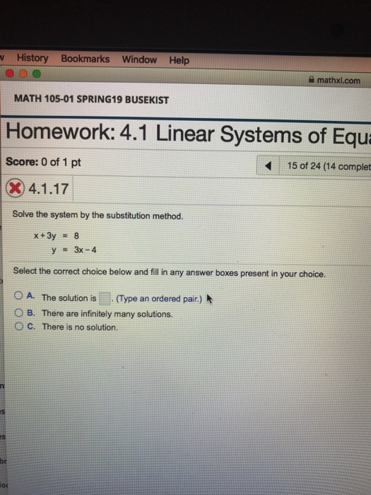 Solved v History Bookmarks Window Help 슬 mathxl.com MATH | Chegg.com