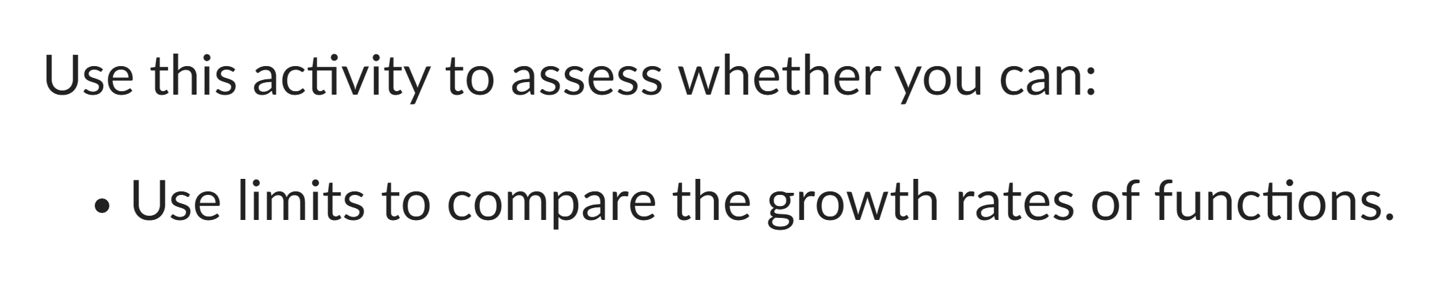 Solved Use this activity to assess whether you can: - Use | Chegg.com
