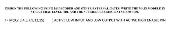 Solved Please give the full verilog code (which can be | Chegg.com