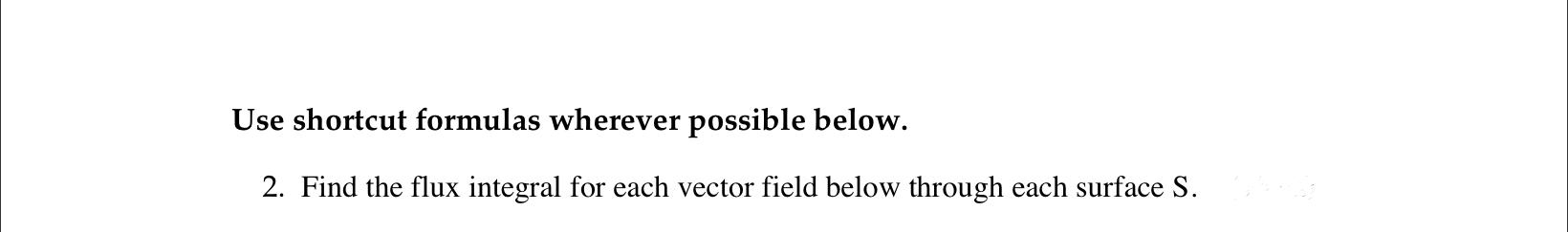 Solved Use shortcut formulas wherever possible below. 2. | Chegg.com