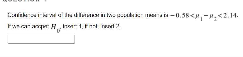 Solved Confidence interval of the difference in two | Chegg.com
