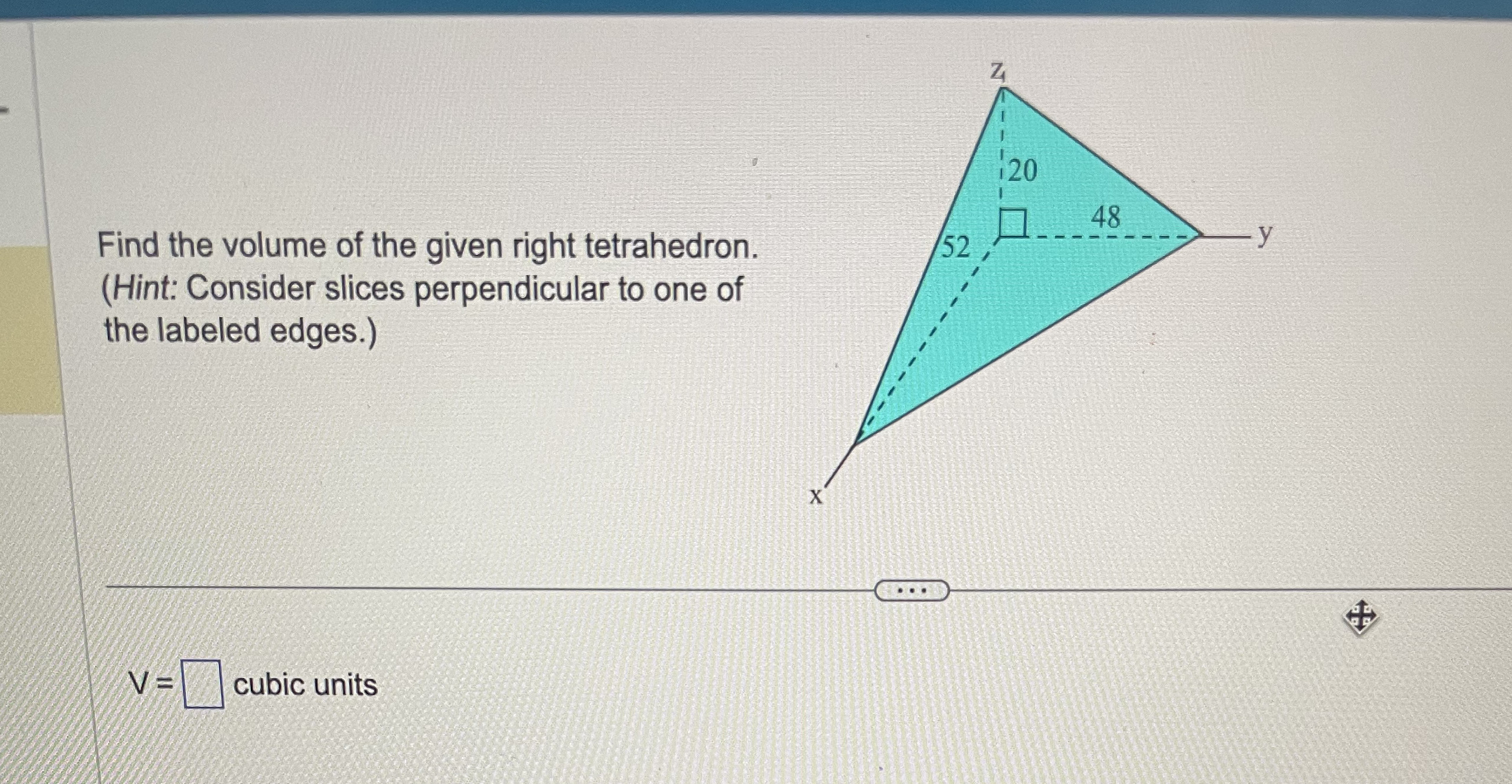 Solved Find the volume of the solid generated by revolving | Chegg.com