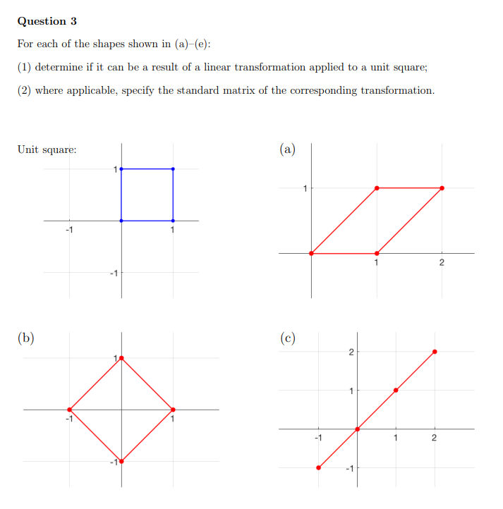 Solved the answer is only the (b is impossible as can be | Chegg.com