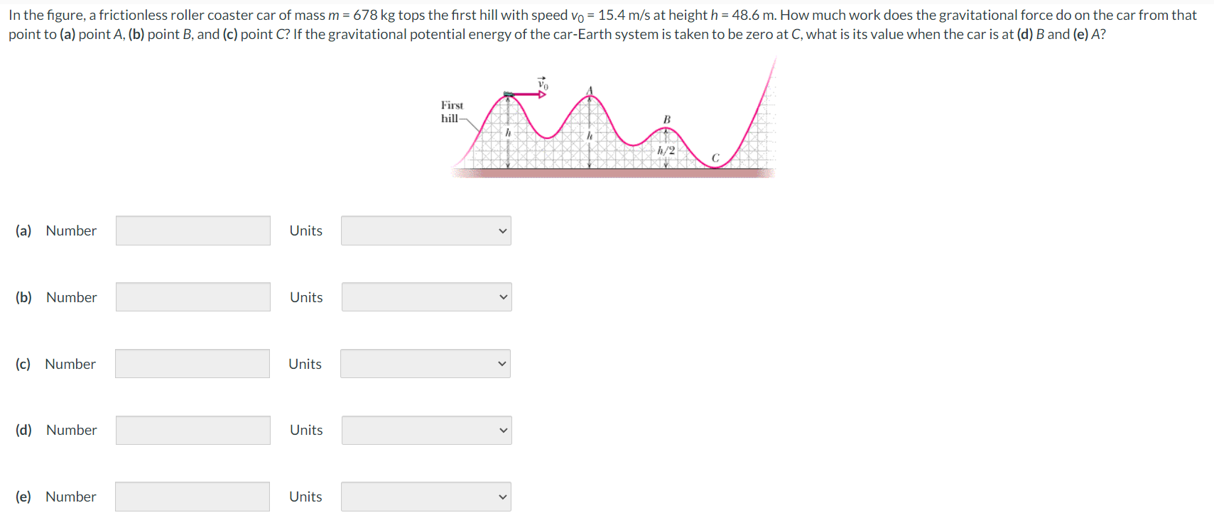 Solved (a) Number (b) Number (c) Number (d) Number (e) | Chegg.com