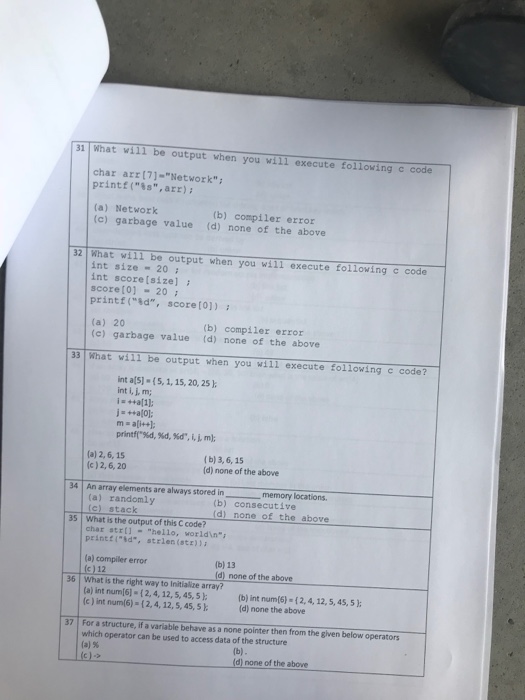 Solved 20 Which of the following is a User-defined data | Chegg.com