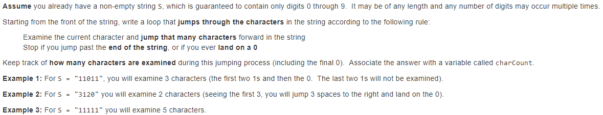Solved Assume you already have a non-empty string s, which | Chegg.com