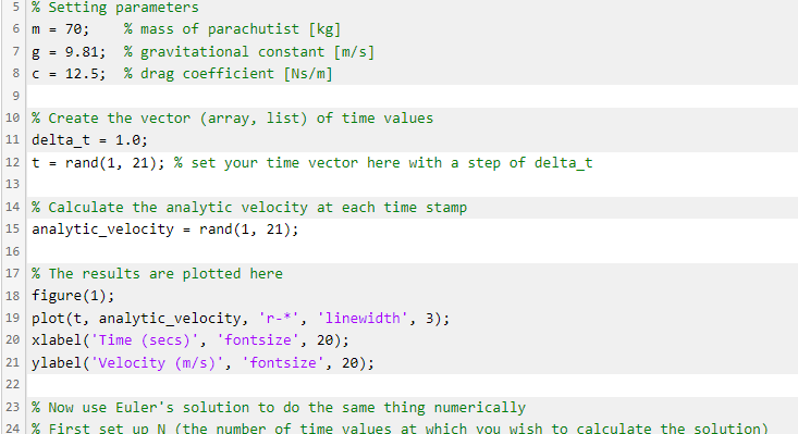 Solved In the lectures, the governing ordinary differential | Chegg.com