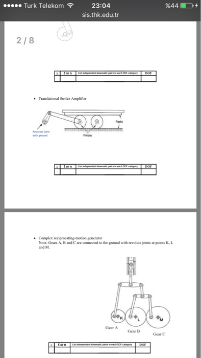 Turk Telekom F 23:04 sis.thk.edu.tr Question | Chegg.com