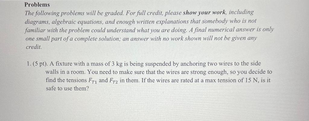 Solved 4. A bear sling, Fig. 4-40, is used in some national | Chegg.com