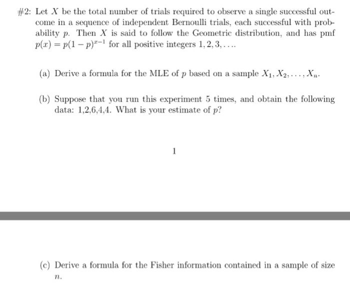 Solved Let X be the total number of trials required to | Chegg.com