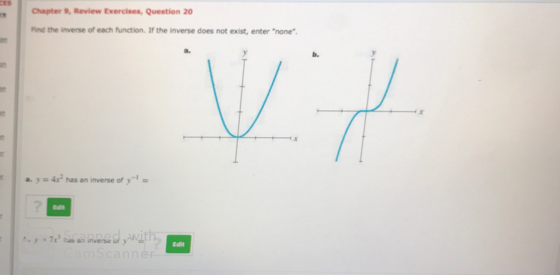 Solved Chapter 9, Review Exercises, Question 20 Find the | Chegg.com
