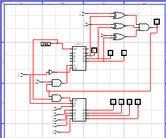 Solved This is the reciever i have to design on logic works5 | Chegg.com
